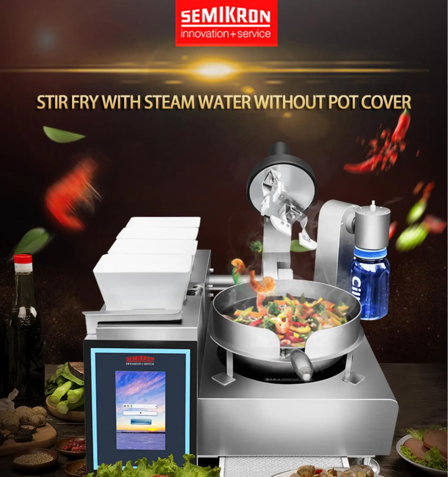 Semikron Robot Kitchen Cook - Automatic Cooking Machinery