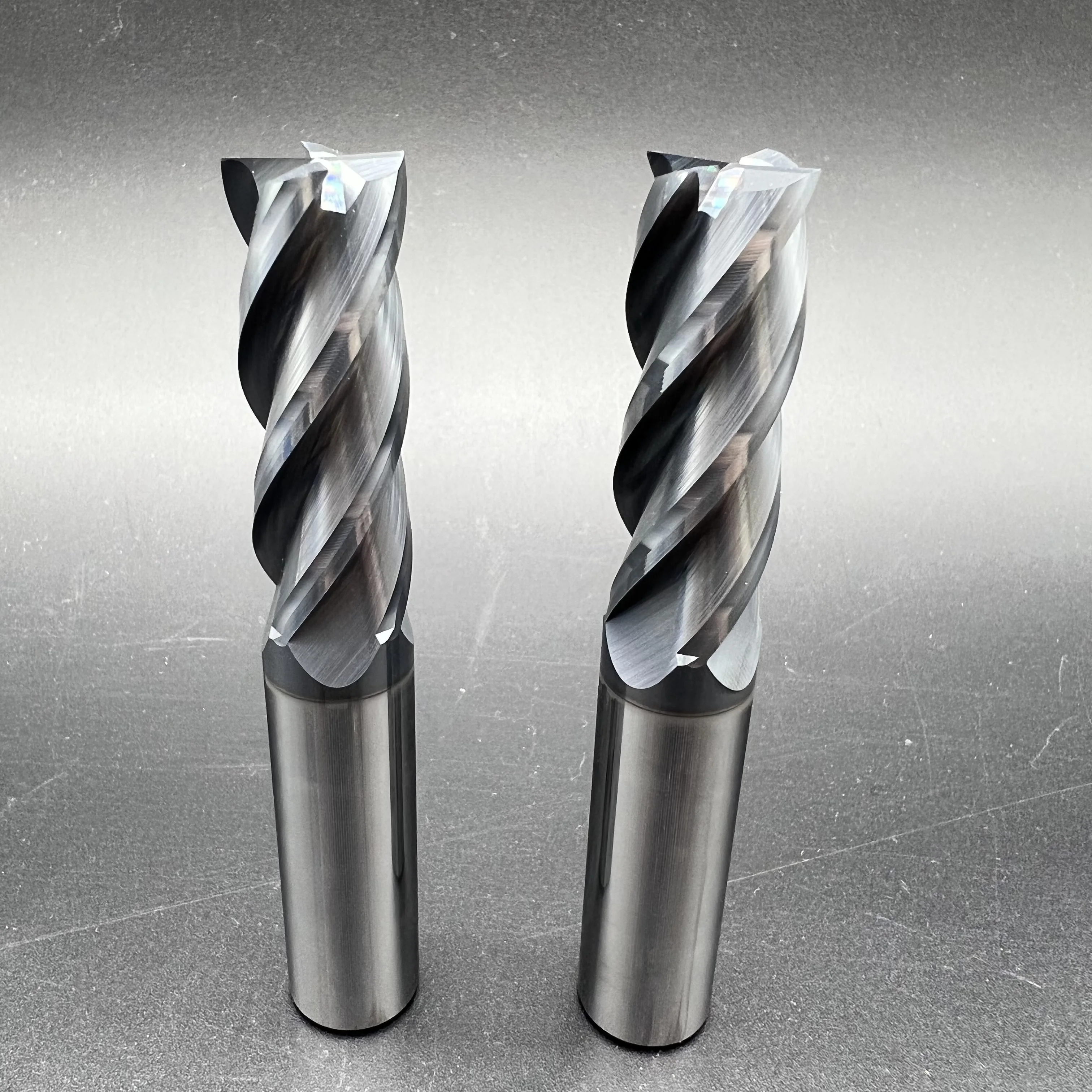 Cowee-cnc Milling Tool Carbide Milling Cutter 4 Flutes Hrc 45 Flat End ...