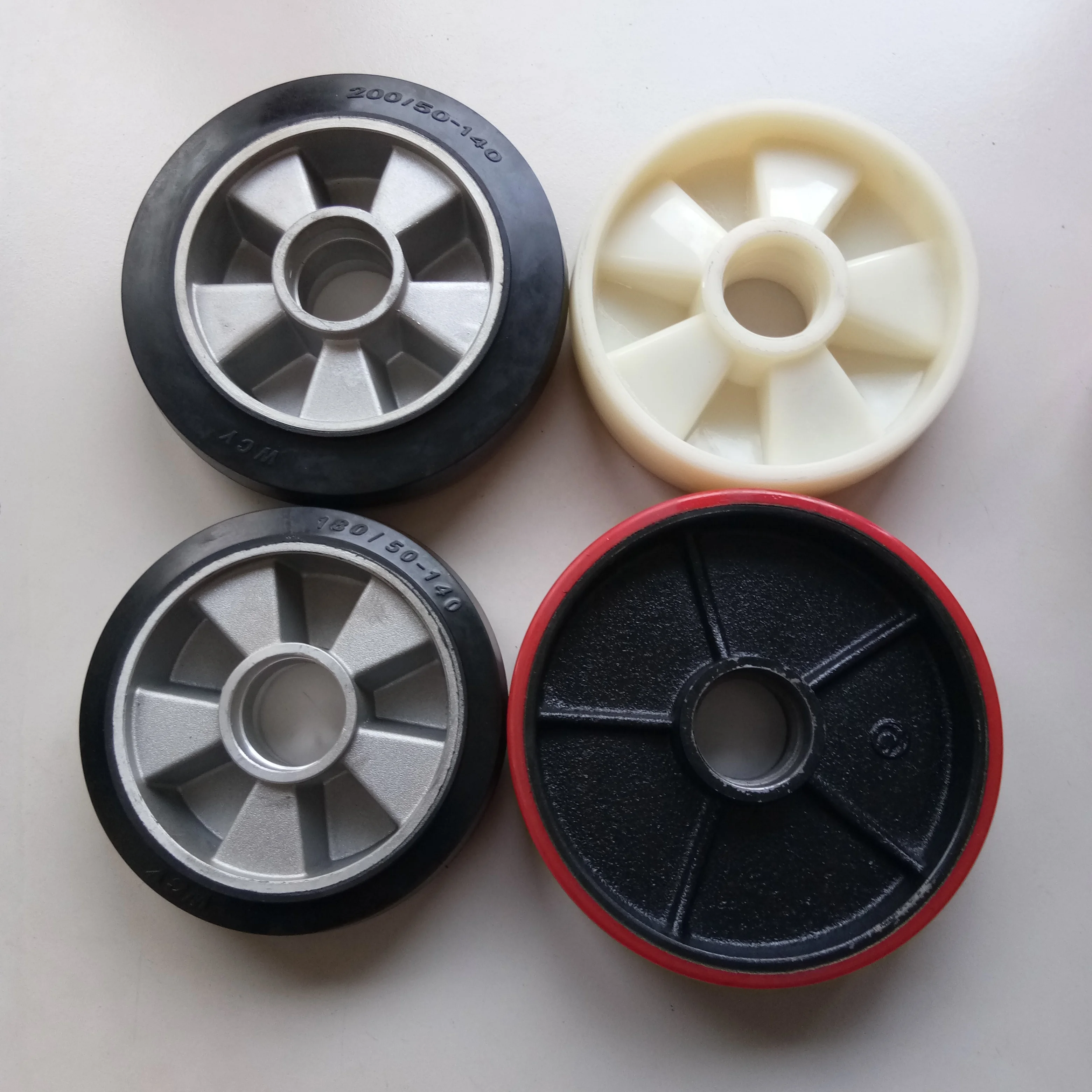 Polyurethane Wheels Pallet Truck Wheels Pallet Truck Parts - Buy ...