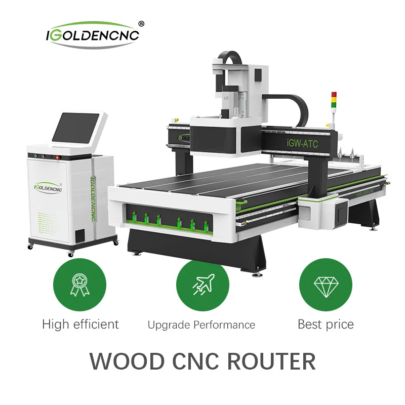 4x4 4x8 5x10 Ft 3 4 Axis 5 Axes Atc Cnc Wood Router Machine Woodworking ...
