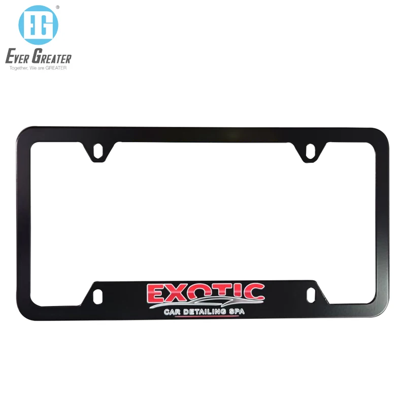 Plastic Carbon Fiber Style License Plate Frames Wholesale With ...
