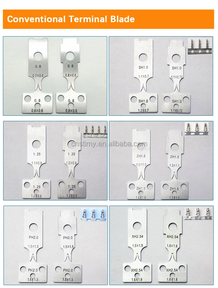 Different Terminals Otp Crimping Machine Knife Crimper Blades ...