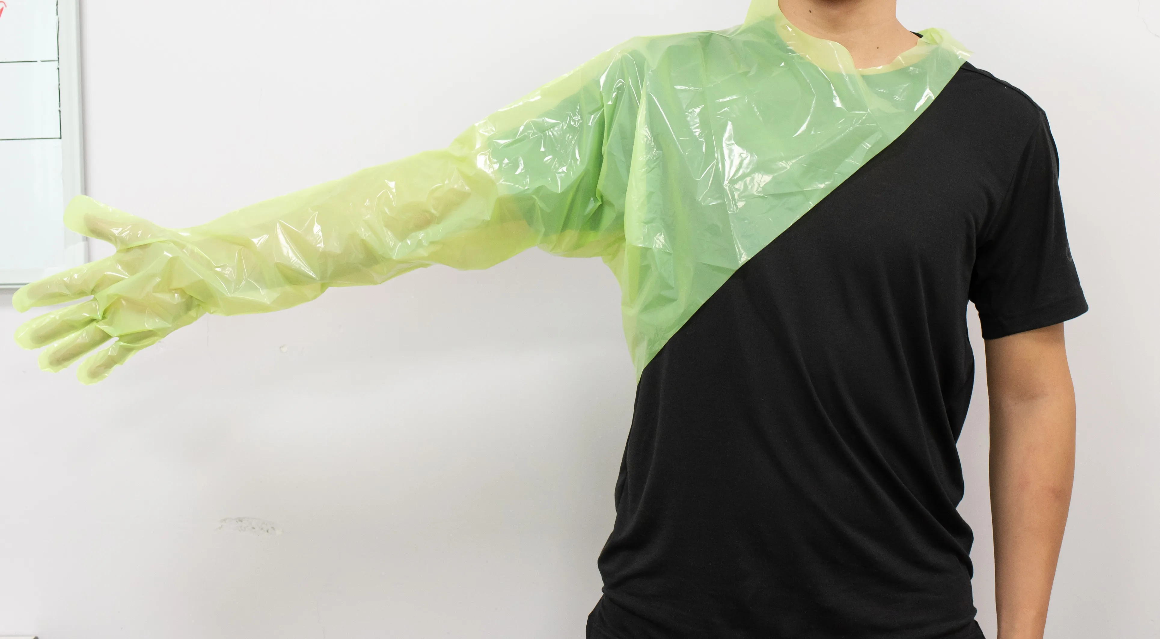 LDPE Polybag Packing Printed Apron - Disposable & Durable