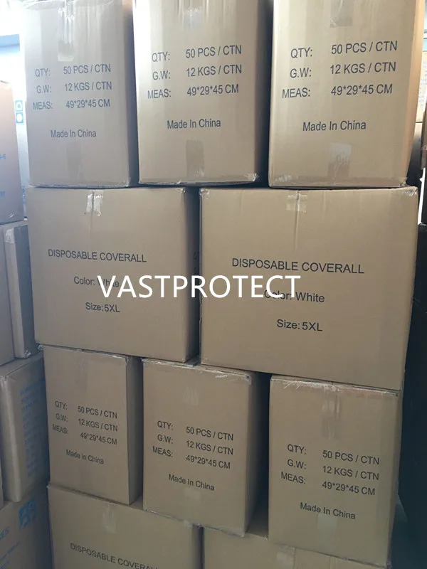 Vastprotect CE Cat3type56 Coveralls - Anti-Static & Waterproof