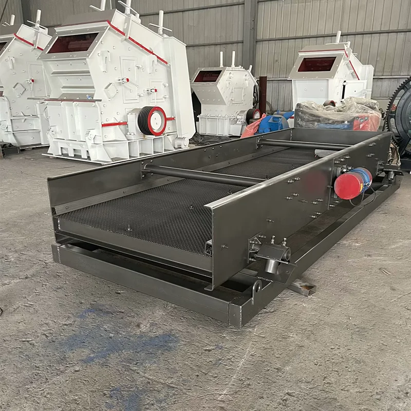 Small Linear Vibrating Screen for Earth Sand Screening for Ore ...