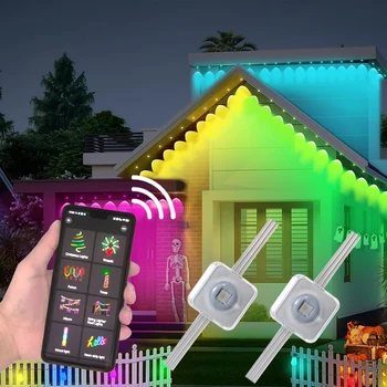 Outdoor Permanent Exterior House Lighting Holiday Christmas Ucs2904 ...