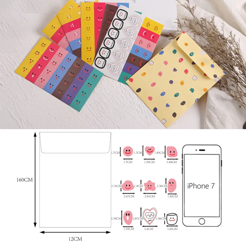 Cute Mini Alien Smiley Face Sticker Creative Diy Hand Account ...