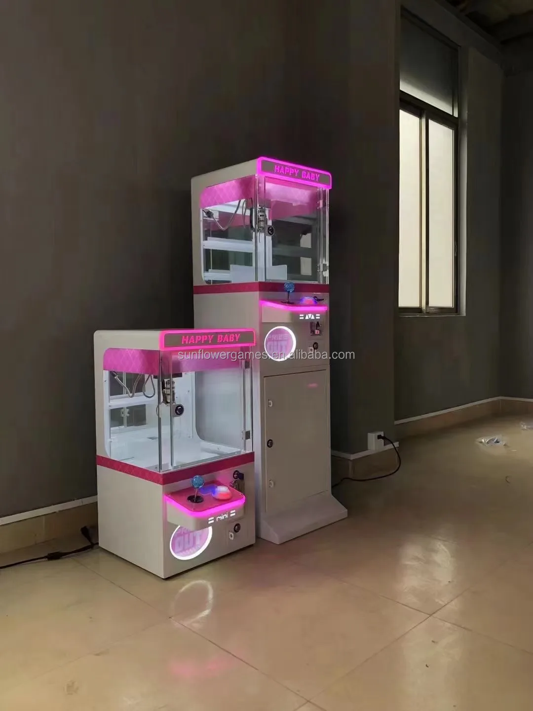 Indoor Coin Operated Machine - Mini Crane Claw Game