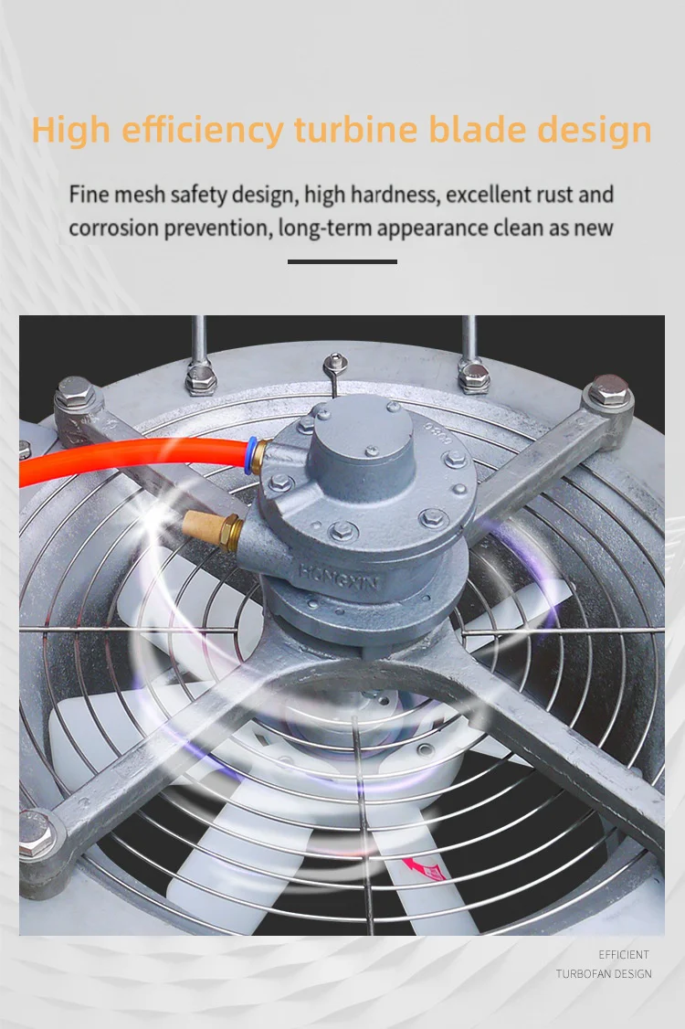 IMPA 591447 Pneumatic Driven Turbine Fan - Efficient Gas Freeing