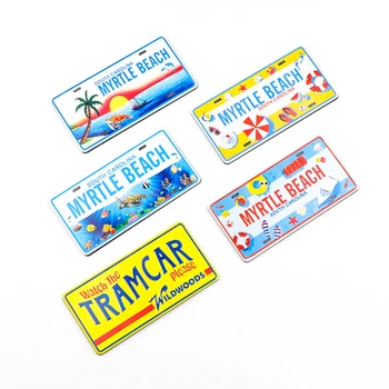 Customised Made Embossed Aluminum Car License Plate Country Souvenir ...