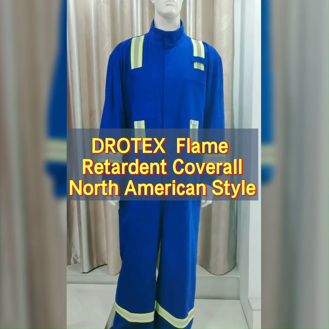 Oem Odm 100 Cotton Professional Drill Industrial Reflective Fire Flame ...