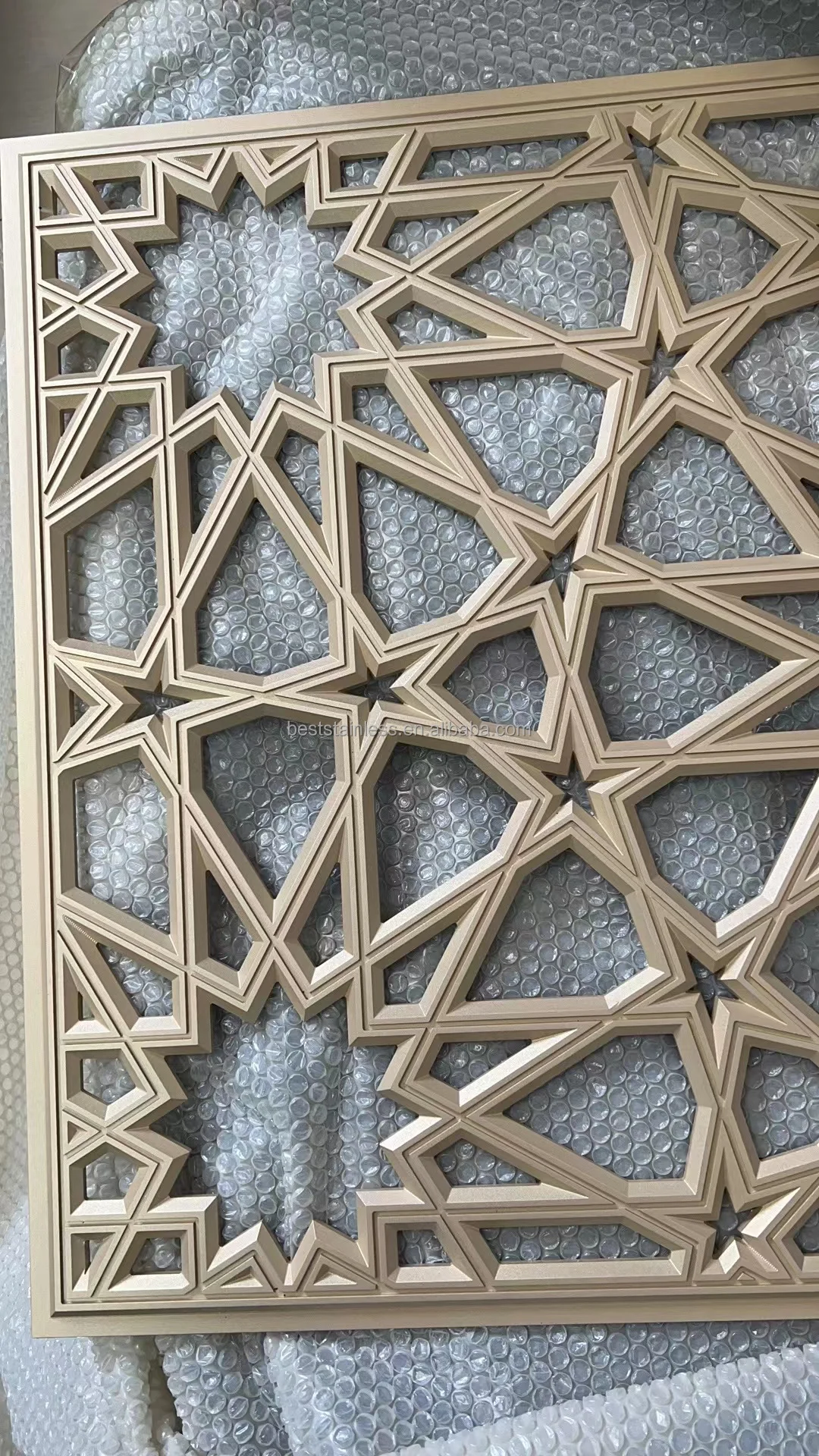 Decorative Muslim Mosque Background Metal Screen Divider