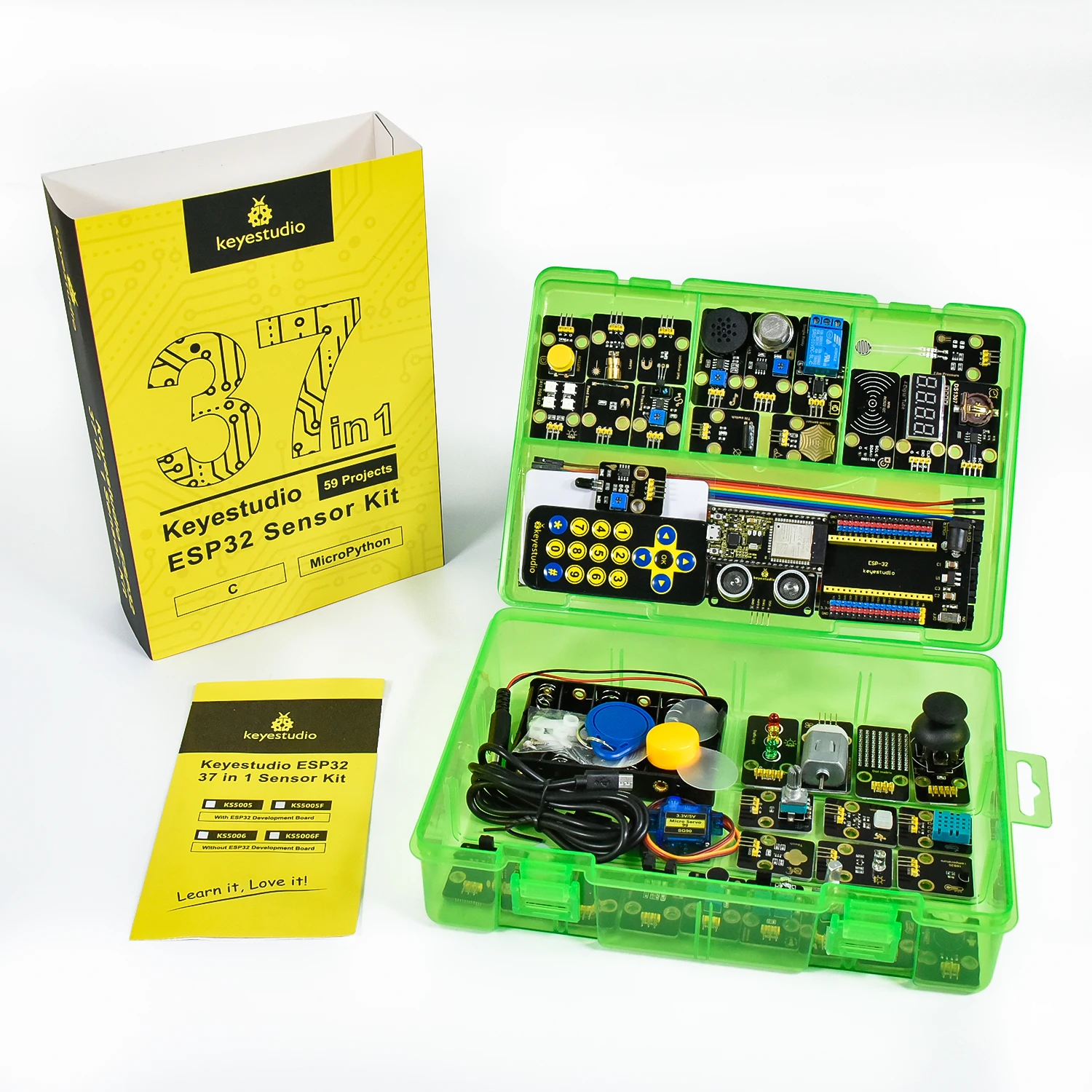 ESP32 37 in 1 Sensor Kit - Versatile and Reliable Solutions