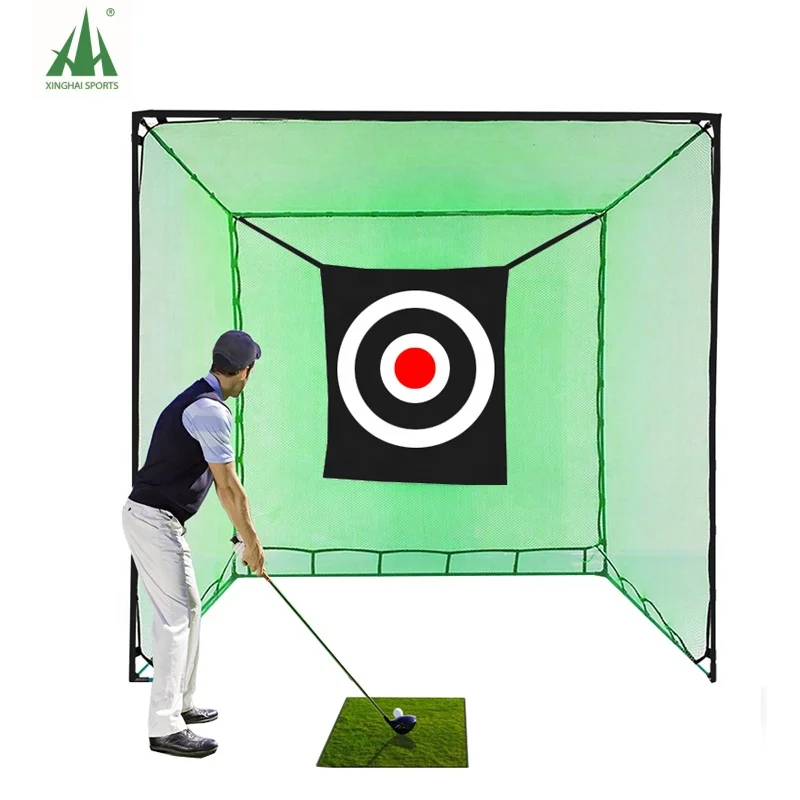 3x3x3m Golf Net Practice Return Outdoor Heavy Duty Golf Nets For ...