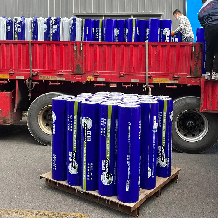 Customization 3mm thick bitumen waterproof membrane Polyester felt ...