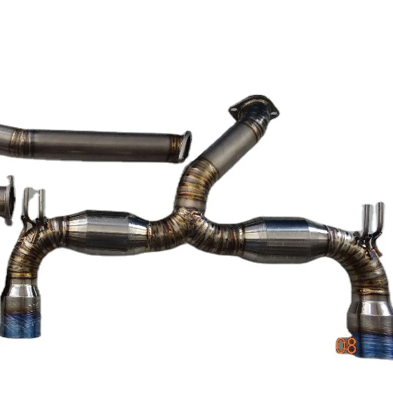 Exhaust System For Mitsubishi Lancer Evolution X 08-15 - Buy Titanium ...
