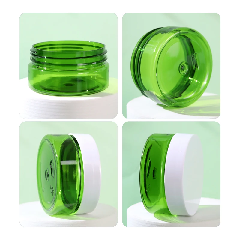 Eco Friendly Pcr Cosmetic Cream Jar Pet Plastic Recycling Cosmetic Jars - Buy Pcr Cream Jar,Pcr ...