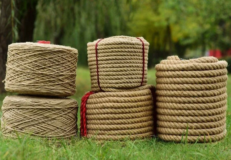 Natural Jute Rope - Durable and Versatile Twisted Hemp