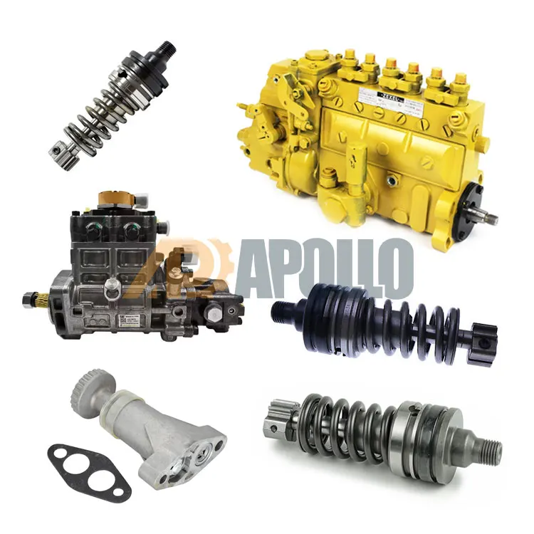 Apollo Excavator Excavator Fuel Pump Cat Engine Part 2s7264 2w2605 ...