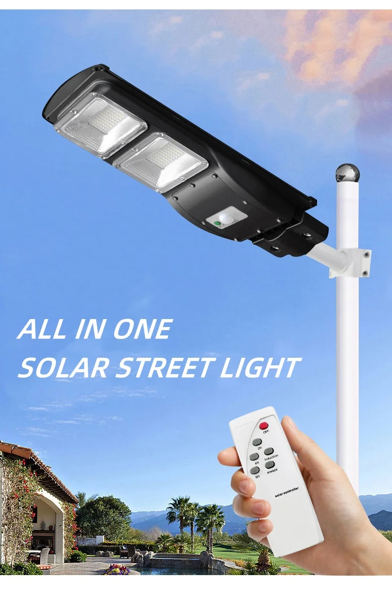 All in One System Powered Streetlight All in One Lighting Outdoor ...