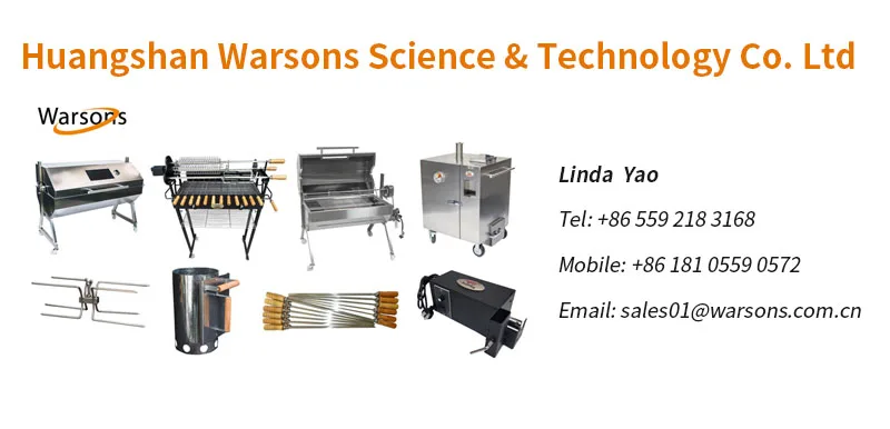 Electric BBQ Spit Cyprus Roast Rotisserie Automatic Barbecue Grill BBQ ...