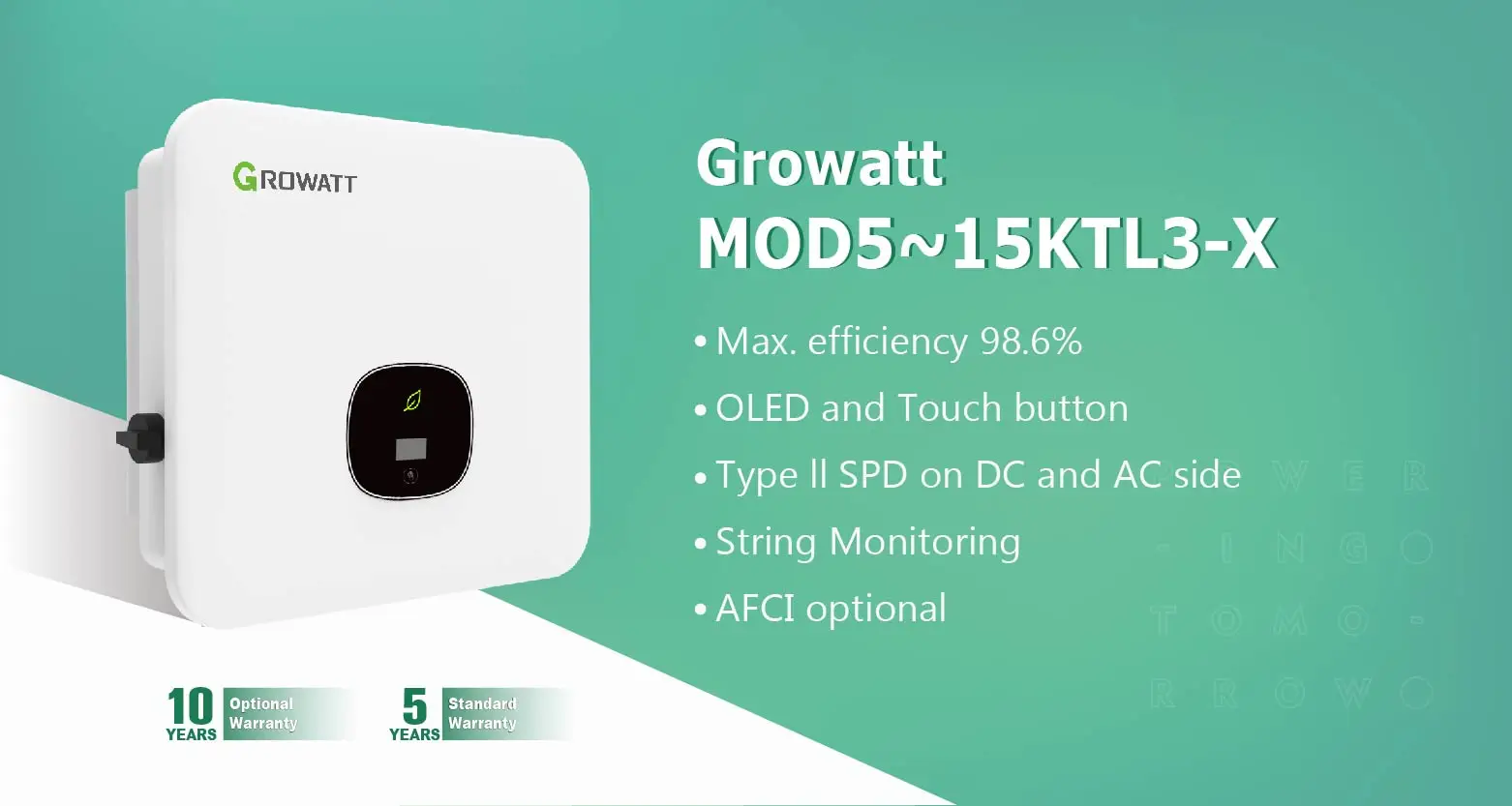 Growatt Inverter 3 Phase 400V - Efficient Solar Solutions