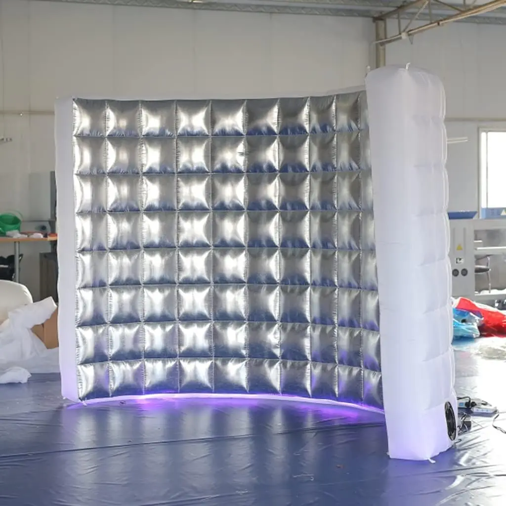 Portable Led Light Photobooth Enclosure Backdrop for Party Wedding ...