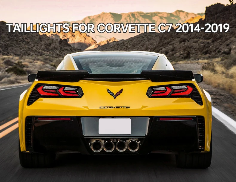 VLAND LED Taillights for Chevrolet Corvette C7 - 2014-2019