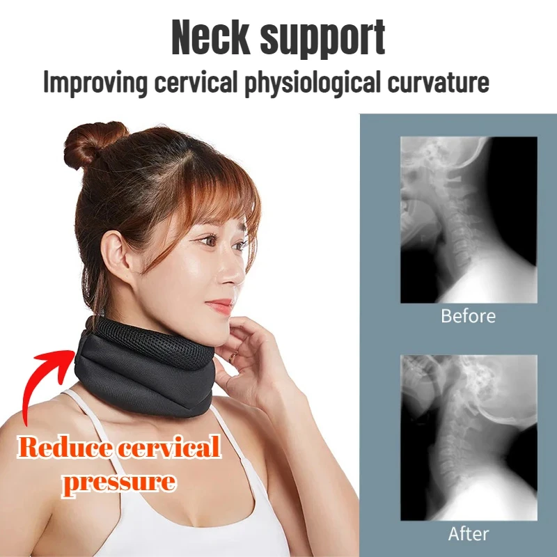 Cervical Traction Device Tension Reliever Relaxer Neck Shoulder ...