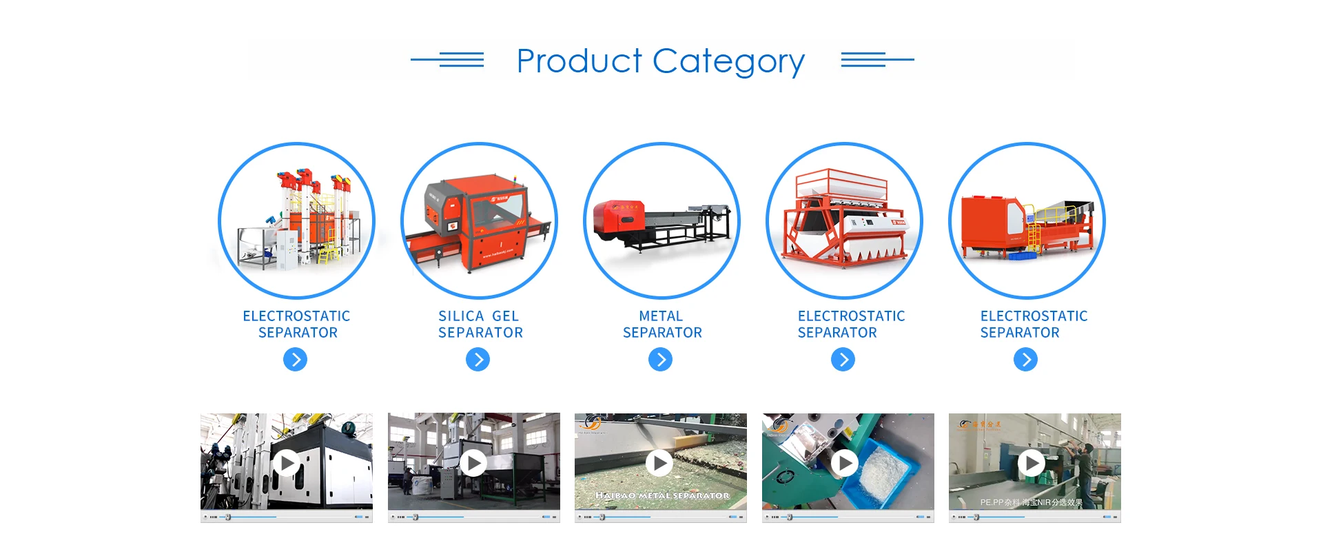 Dongguan Haibao Machinery Technology Co., Ltd. - Electrostatic Sorting ...