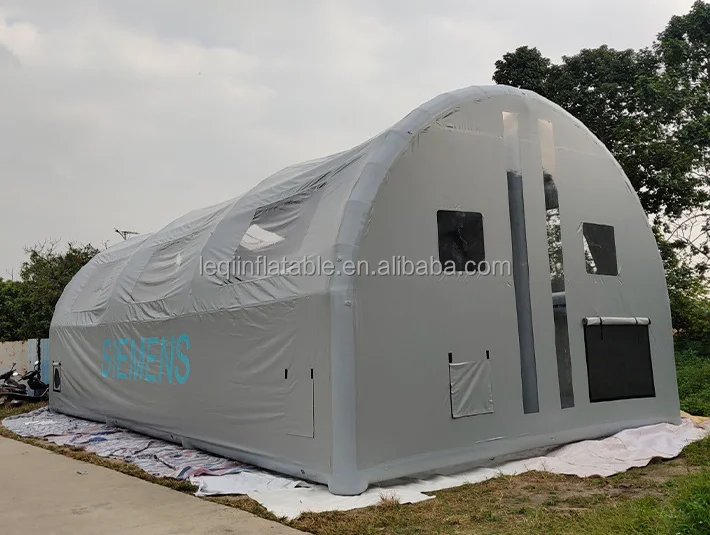 Outdoor Giant Inflatable Spray Tent air Tight Grey Inflatable Car Wash ...