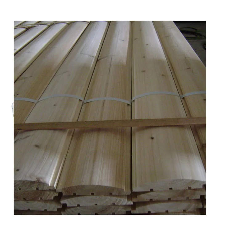 Different Types Of High Quality Custom Wood Timber China Fir Log Siding ...
