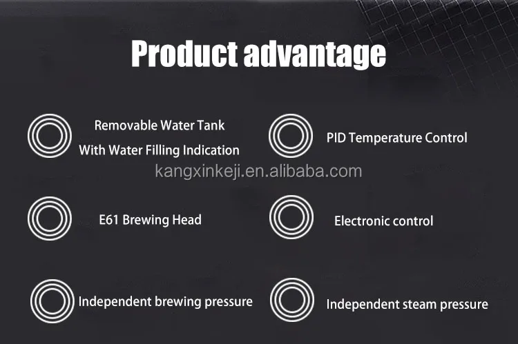 Professional Maker Semi Auto Make In China 1 Year Warranty Espresso ...