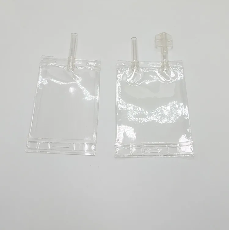 customized LOGO injection Saline Bag PVC infusion bag 50ml 100ml 250ml ...