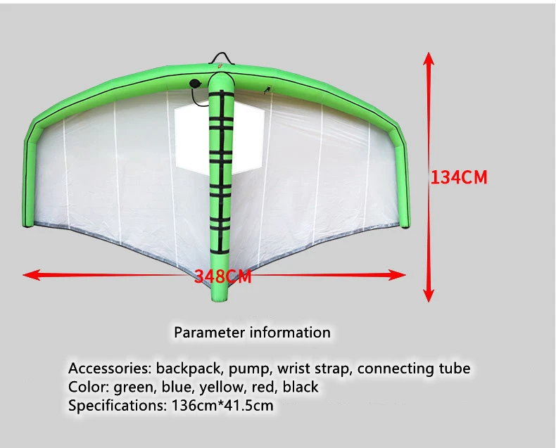 Inflatable Wing Foil Sail 4M 5M 6M Wingfoil Wind Surf Wingsurf ...