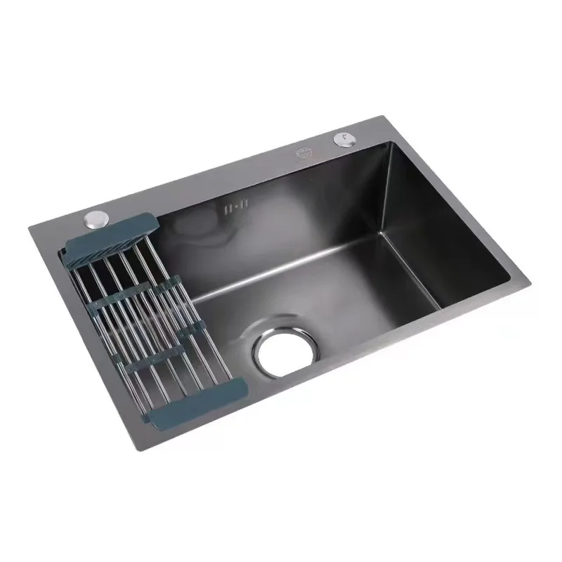SUS201 Undermount Stainless Steel Single Bowl Kitchen Sink