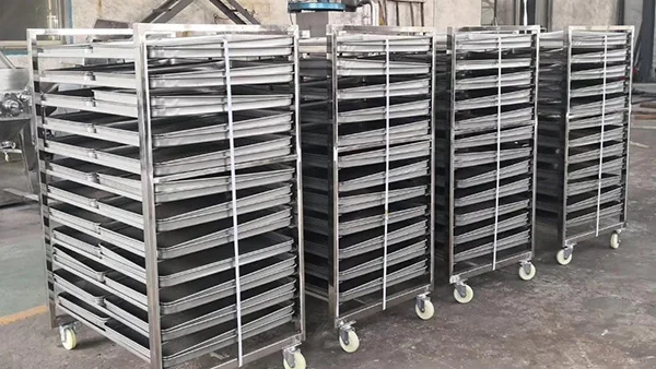 OEM Bakery Stainless Steel Cooling Rack Trolley for Baking