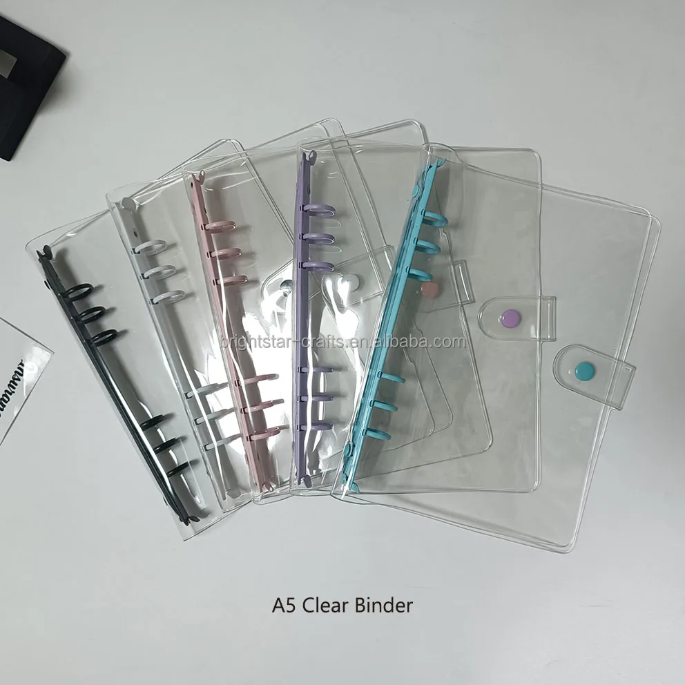 High Quality Portable Custom 100 Envelope Challenge Binder A5