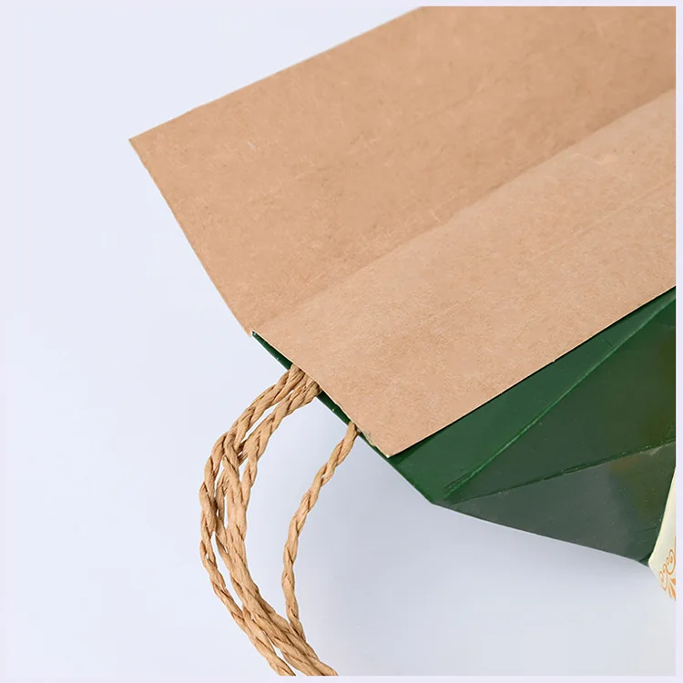 Kraft Paper Rice Bag 2.5kg 5kg Coarse Grain Food Roll Paper Bag Plastic ...