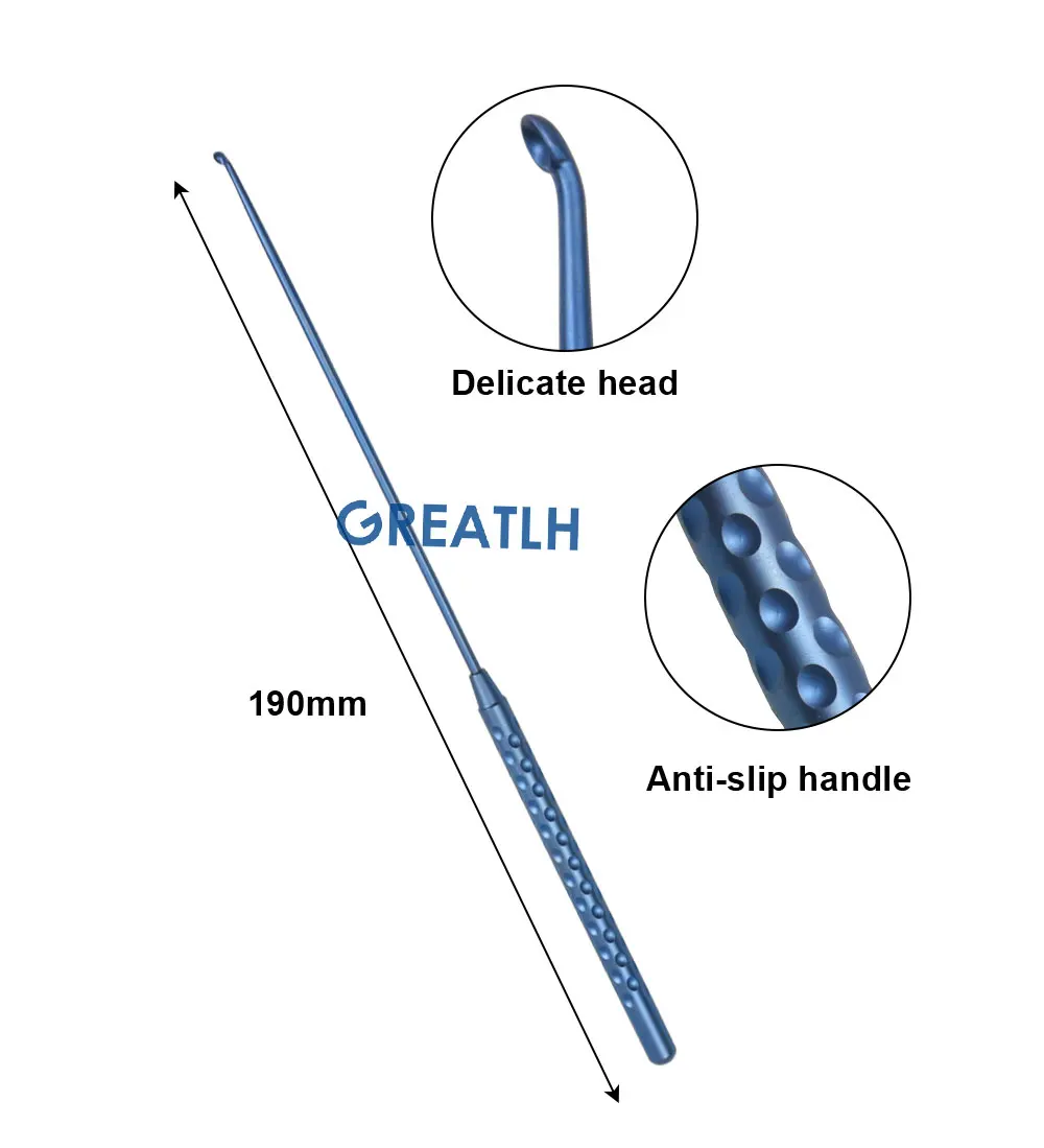 The Basis Of Surgical Instruments Titanium 19pcs Micro Nerve Instrument ...