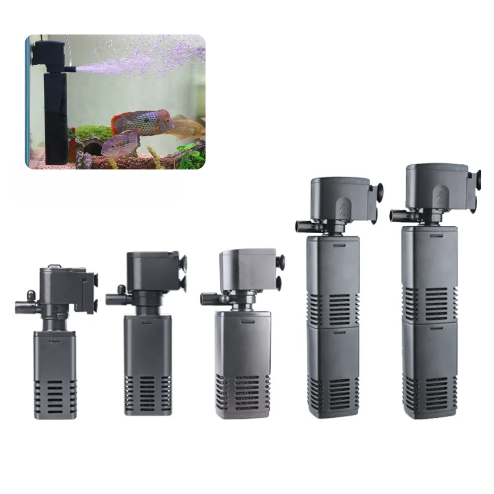 Sobo Submersible Internal Aquarium Filter Biochemical Filtration ...