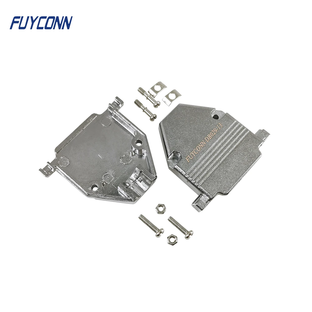 Straight Dust D-sub Metal Hood 9pin 15pin 25pin 37pin 50pin D Sub ...