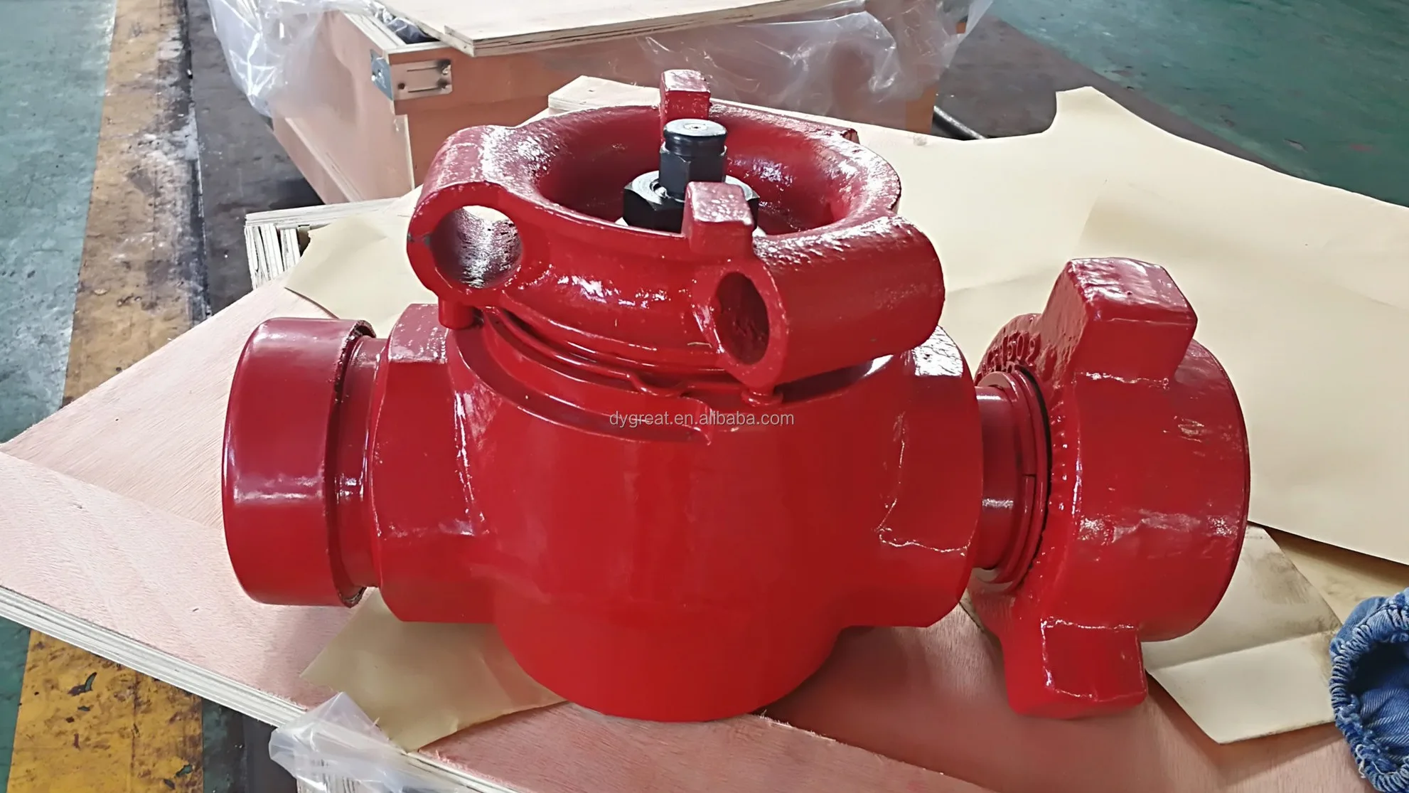 Api 6a Top Drive Hydraulic Petroleum Cast Iron 2" Fmc Weco Fig 1502 ...