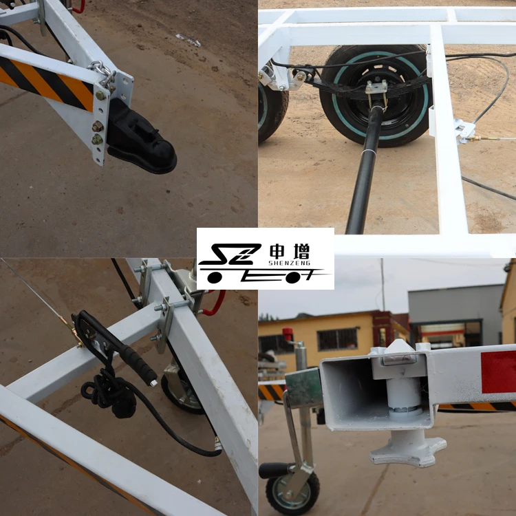 20ft Container Trailer Chassis with Inertia Brake - Shenzong