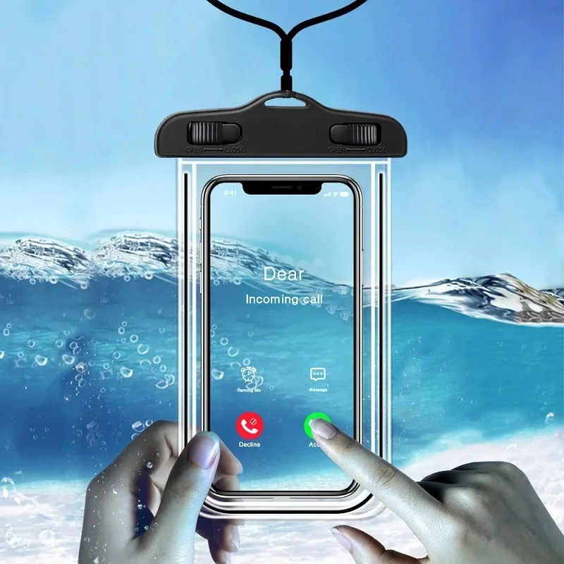 Durable Waterproof Phone Pouch for Sports & Beach Activities