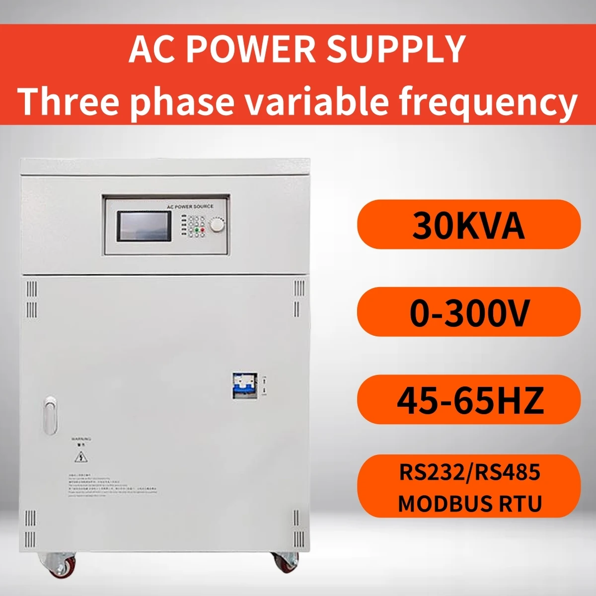 Myami Ac Power Supply 15kva 15kw 300v Laboratory Variable Frequency ...