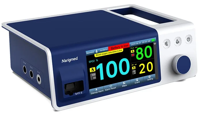 Narigmed Bto-100 Bedside Spo2 Patient Monitor For Neonate Spo2 Pulse Oximeter Cheap Patient ...