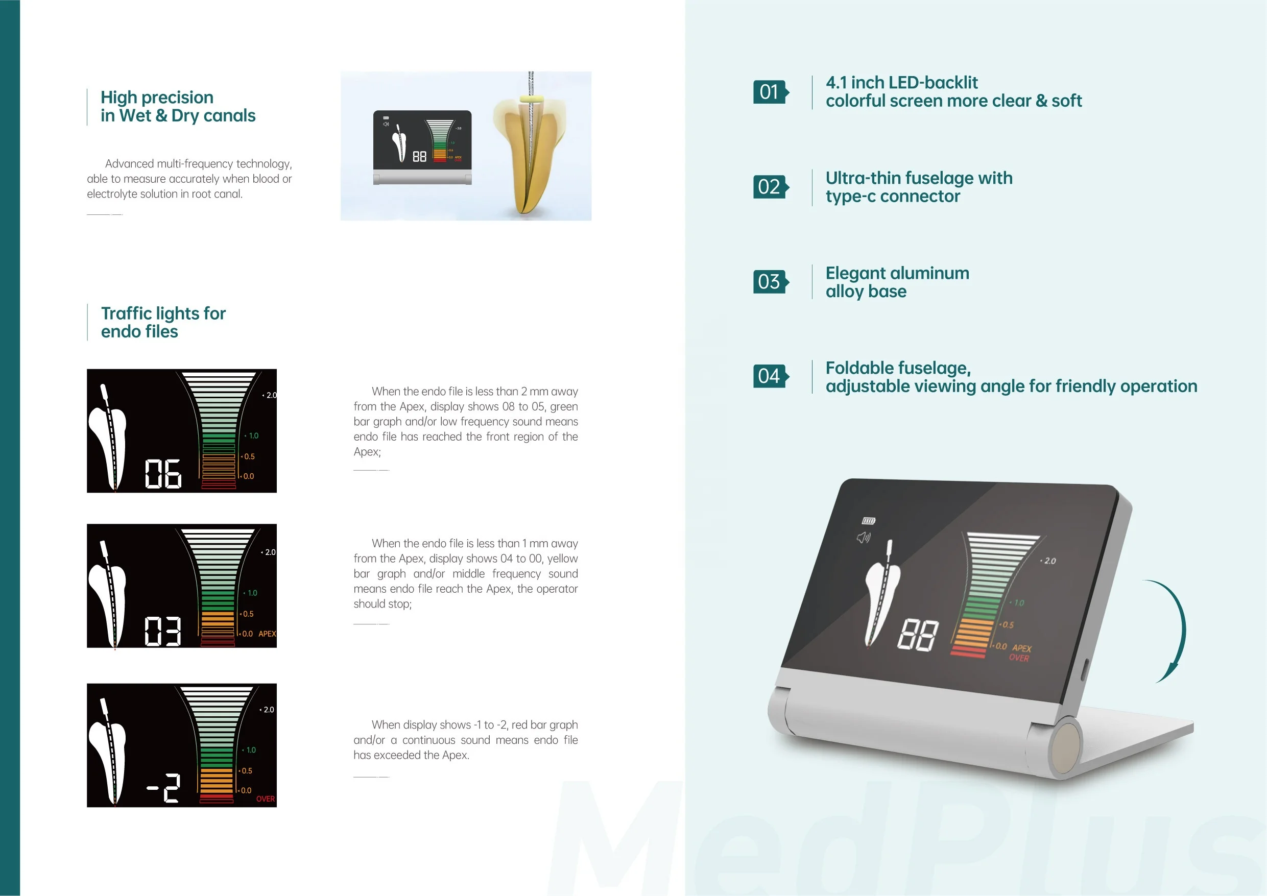 RCT Endodontic Treatment Root Canal Therapy Equipment Apex Locator ...