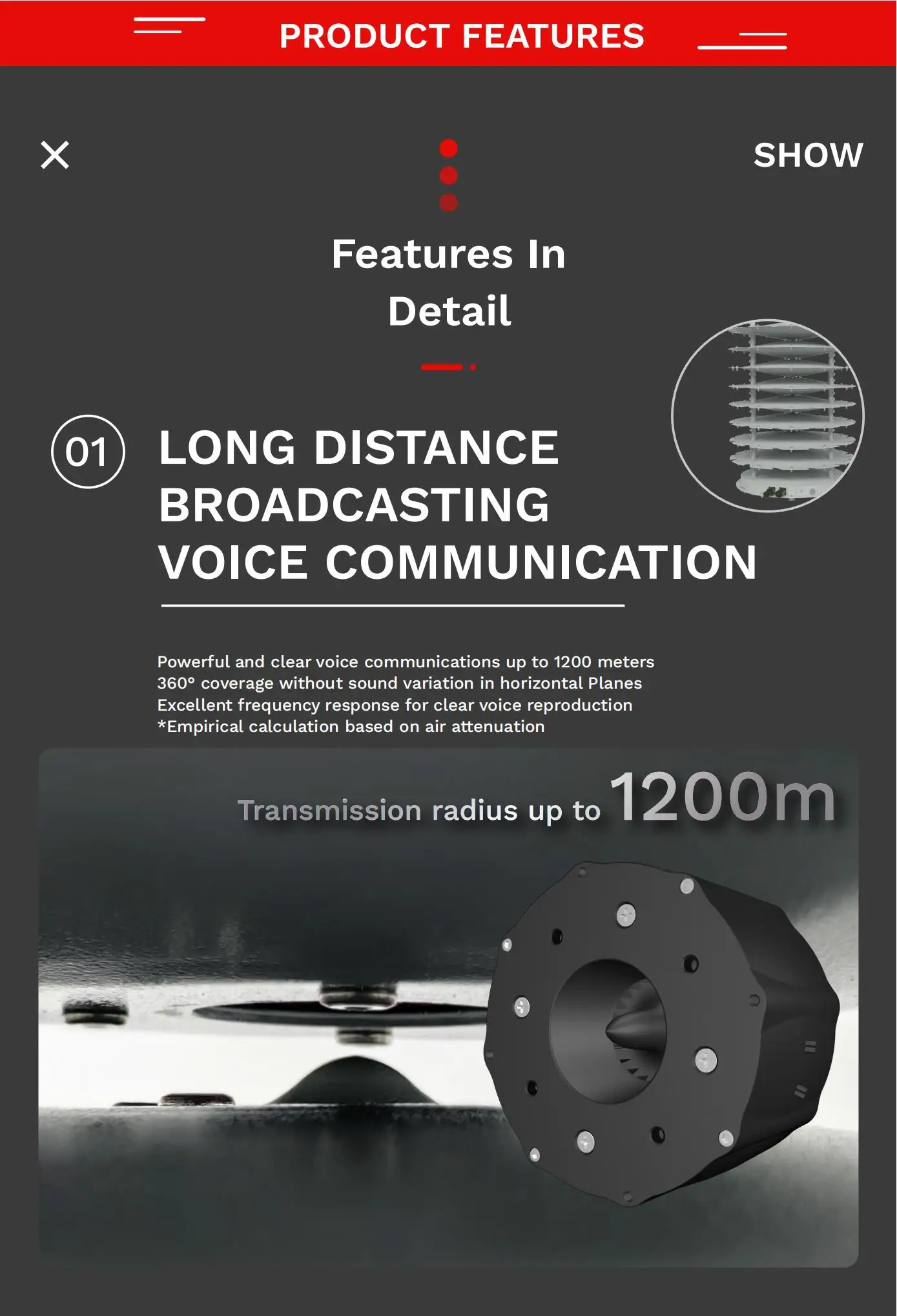 Gx8c Omnidirectional Sonic Megaphone/diffuser Device Drive Away Birds ...