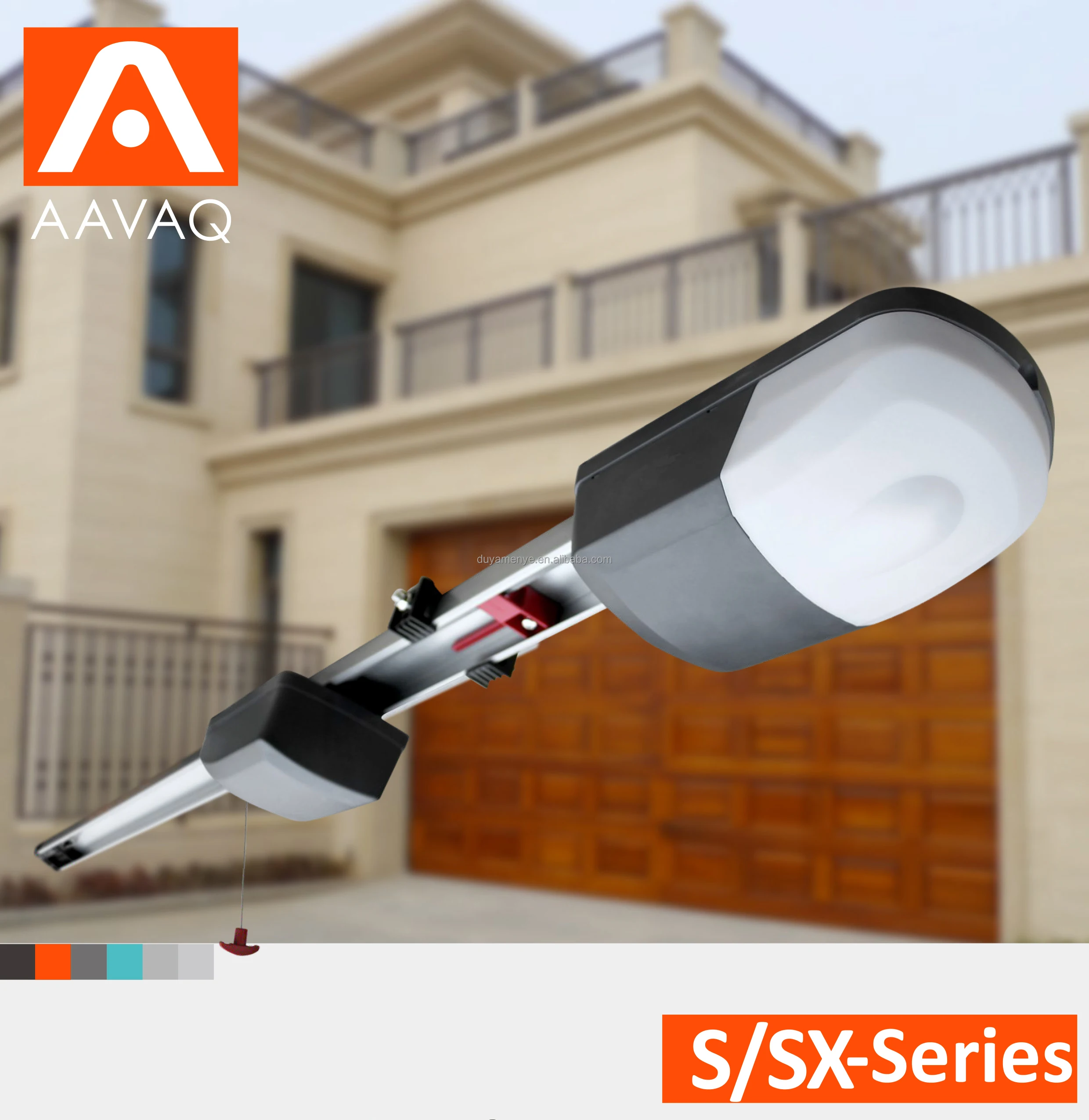 American Style Automatic Residential Pu Foam Insulated Garage Door for ...